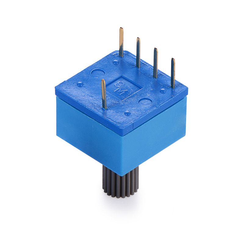 ESR-10 Rotary Encoder Switch, 10mm*10mm Vertical 5-Pin DIP, 10-Position ...